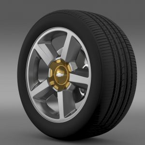 Chevrolet_Suburban_LTZ_2007 3D Model - FlatPyramid