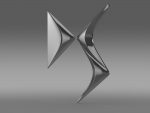 DS logo 3D Model - FlatPyramid