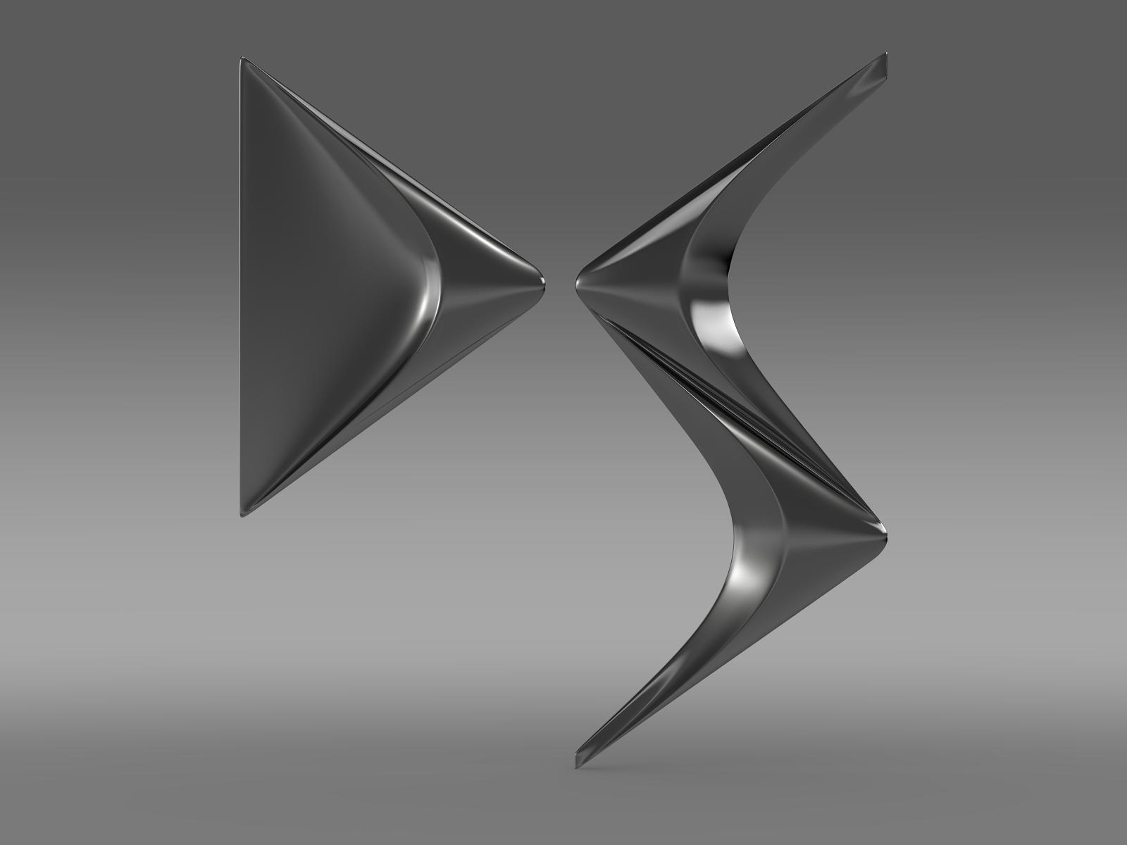 DS logo 3D Model | FlatPyramid