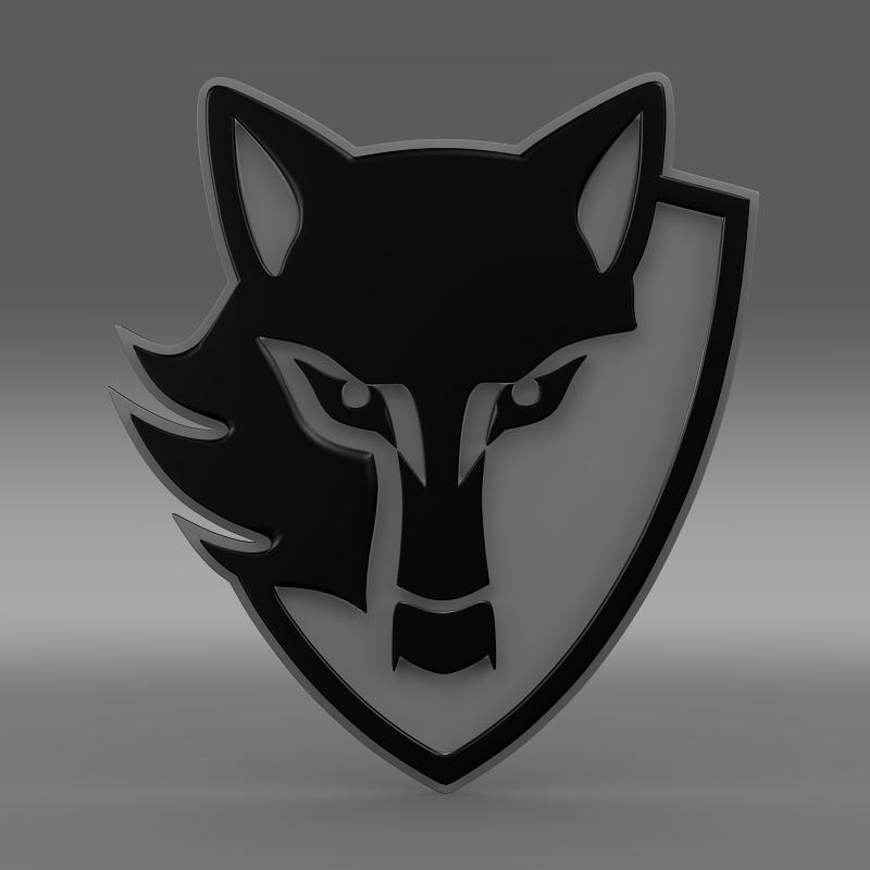 E wolf logo 3D Model – Buy E wolf logo 3D Model | FlatPyramid