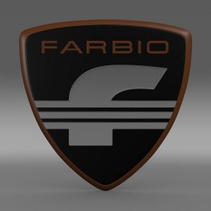 Farbio logo 3D Model - FlatPyramid