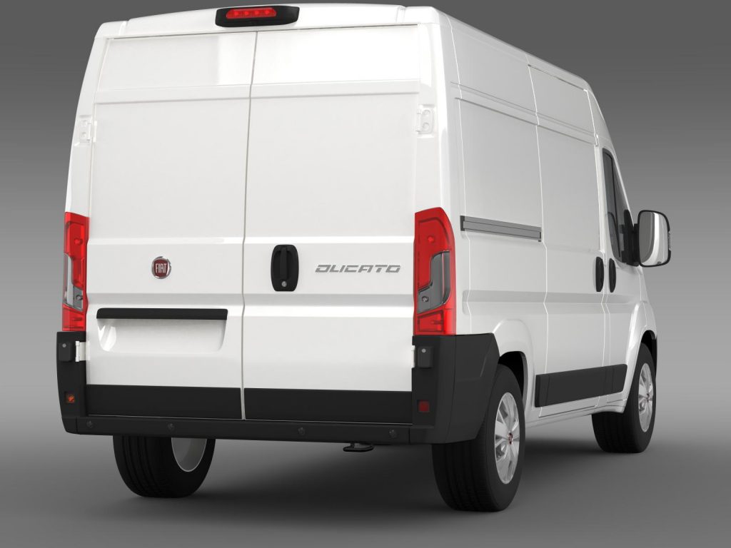 Fiat Ducato Van L2H2 2015 3D Model - FlatPyramid