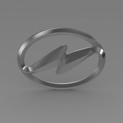 Higer logo 3D Model - FlatPyramid