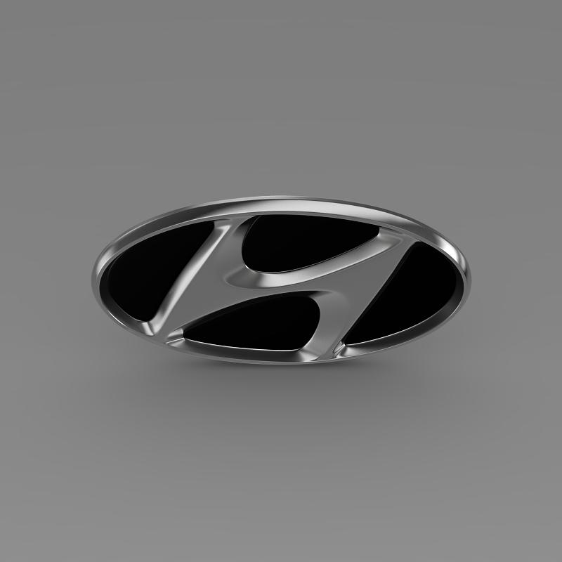 Hyundai company logo 3D Model – Buy Hyundai company logo 3D Model ...