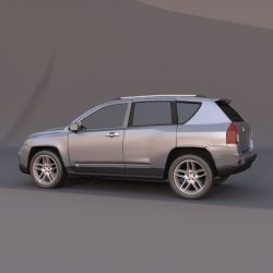 Jeep Compass 2011 3D Model - FlatPyramid