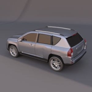 Jeep Compass 2011 3D Model - FlatPyramid