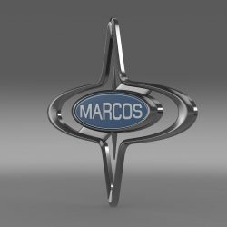 Marcos Logo 3D Model - FlatPyramid