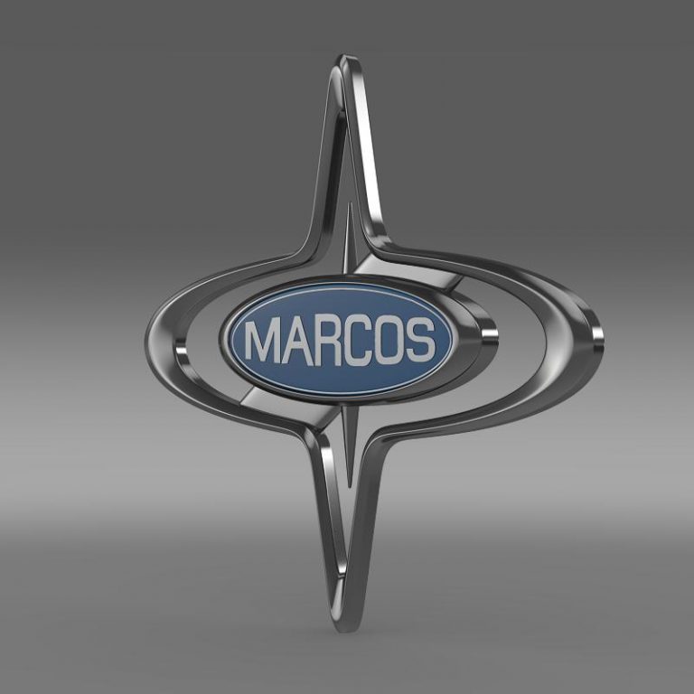 Marcos Logo 3D Model - FlatPyramid