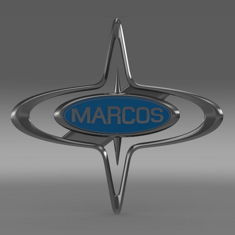 Marcos Logo 3D Model - FlatPyramid