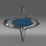 Marcos Logo 3D Model - FlatPyramid