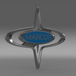 Marcos Logo 3D Model - FlatPyramid