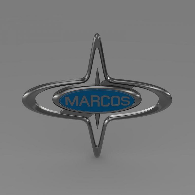 Marcos Logo 3D Model - FlatPyramid