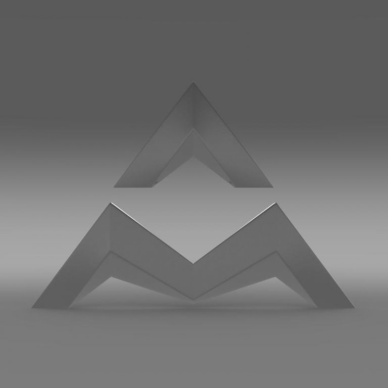 Maxus logo 3D Model - FlatPyramid