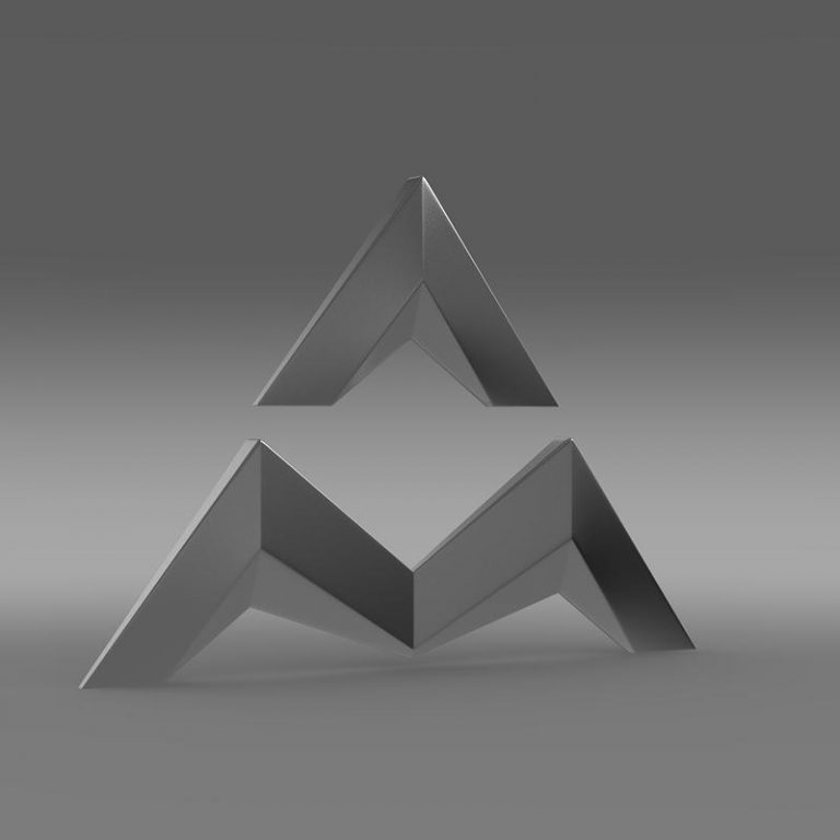 Maxus logo 3D Model - FlatPyramid