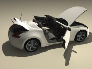 Nissan 370Z Roadster 2010 3D Model - FlatPyramid