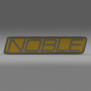 Noble Logo 3D Model - FlatPyramid