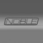 Noble Logo 3D Model - FlatPyramid