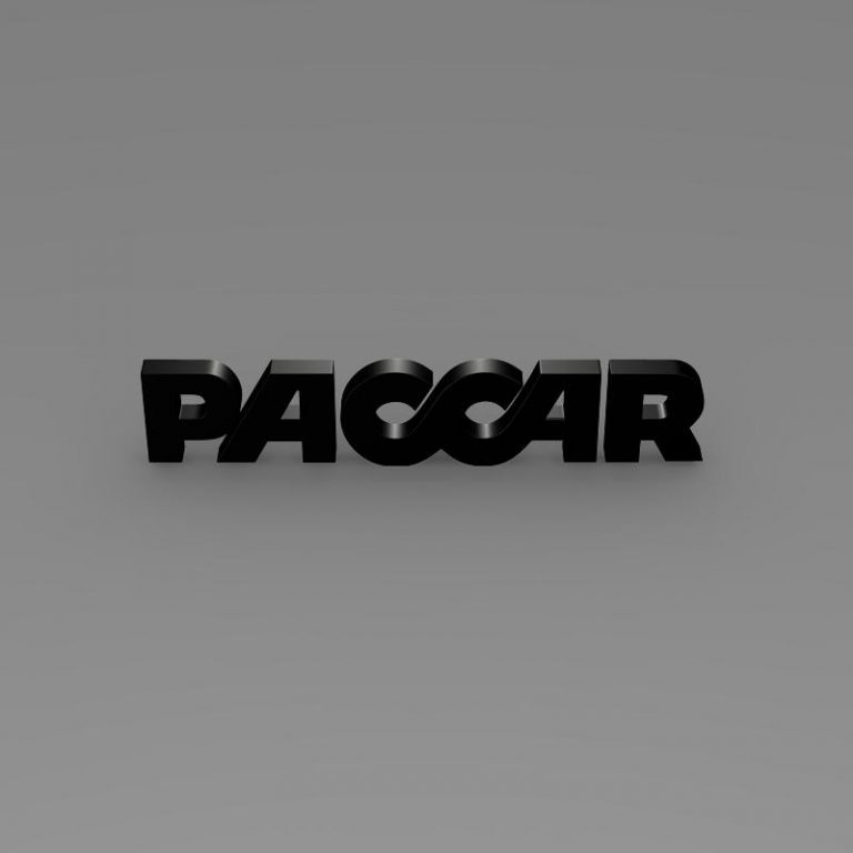 Paccar logo 3D Model - FlatPyramid
