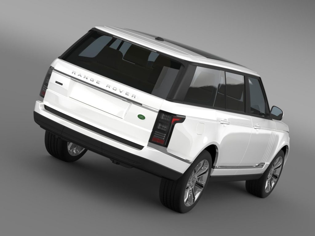 Range Rover Autobiography Black LWB L405 3D Model - FlatPyramid