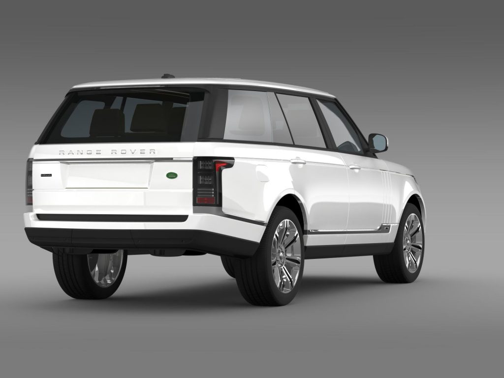 Range Rover Autobiography Black LWB L405 3D Model - FlatPyramid