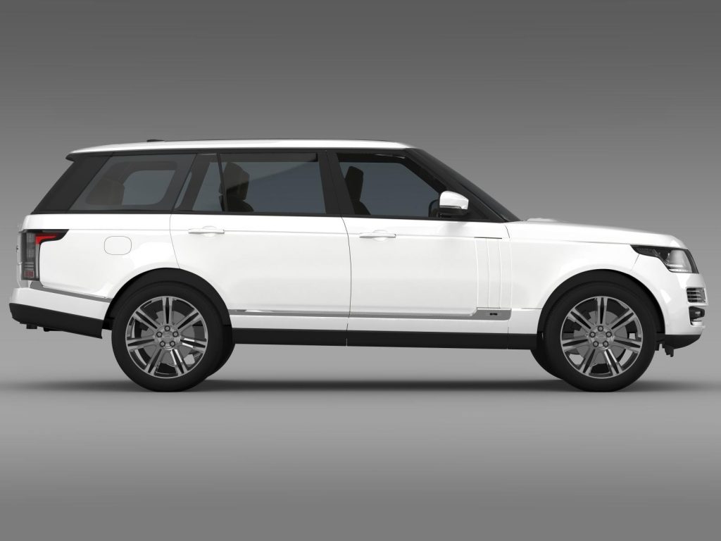 Range Rover Autobiography Black LWB L405 3D Model - FlatPyramid