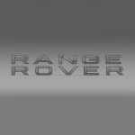 Range Rover lettering logo 3D Model - FlatPyramid