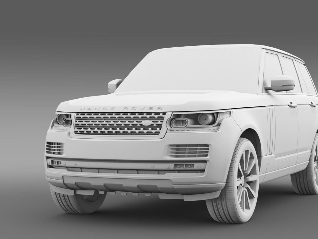 Range Rover Supercharged L405 3D Model - FlatPyramid