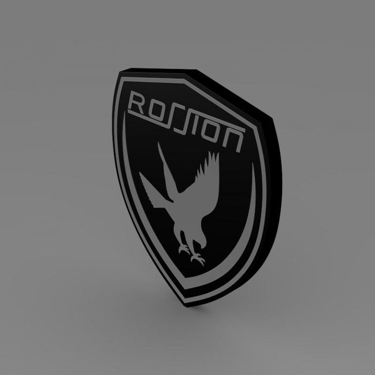 Rossion logo 3D Model - FlatPyramid