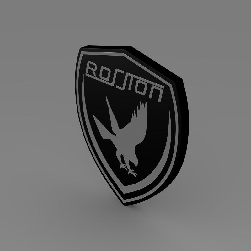 Rossion logo 3D Model - FlatPyramid