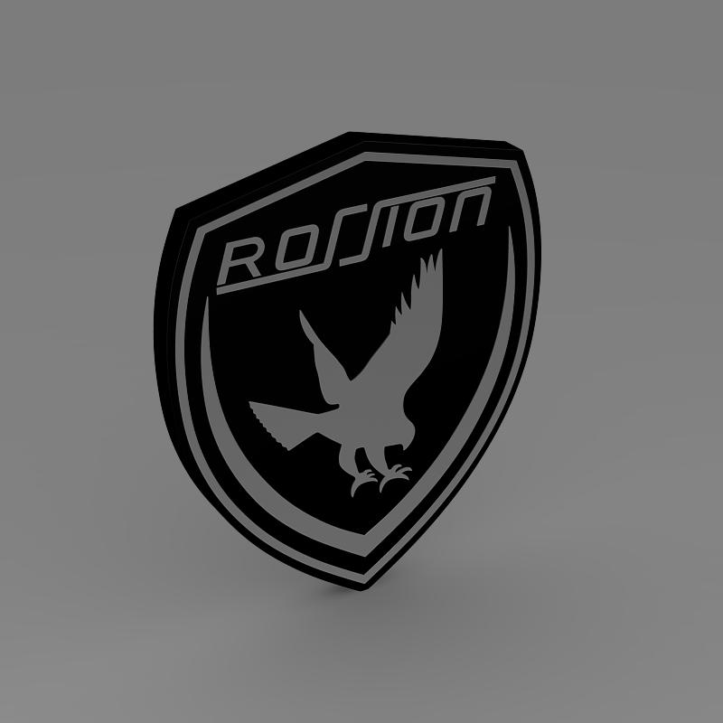 Rossion logo 3D Model - FlatPyramid