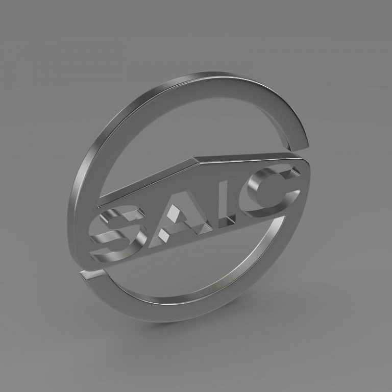 SAIC logo 3D Model - FlatPyramid