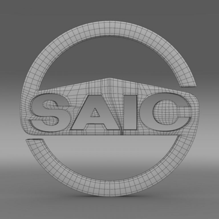 SAIC logo 3D Model - FlatPyramid