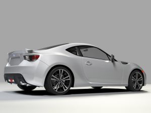 Subaru BRZ 3D Model - FlatPyramid