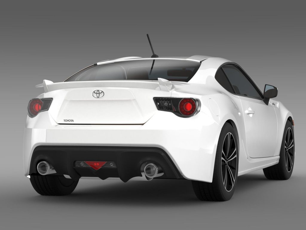 Toyota 86 GT Limited 2012 3D Model - FlatPyramid