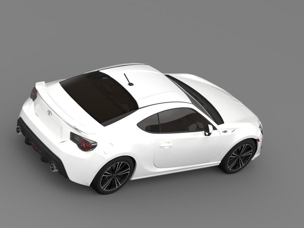 Toyota 86 GT Limited 2012 3D Model - FlatPyramid