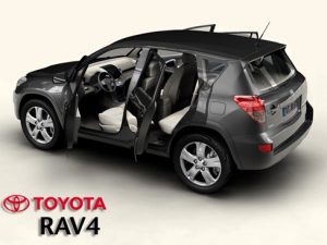 Toyota RAV4 3D Model - FlatPyramid