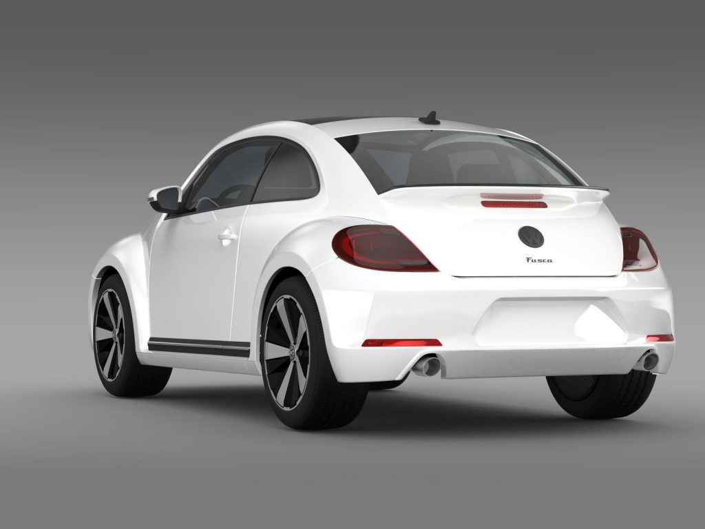 Volkswagen Fusca 3D Model - FlatPyramid