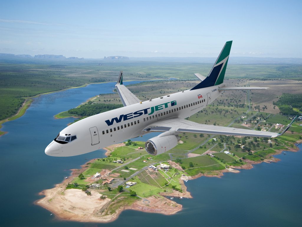 WestJet Boeing 737-700w 3D Model - FlatPyramid