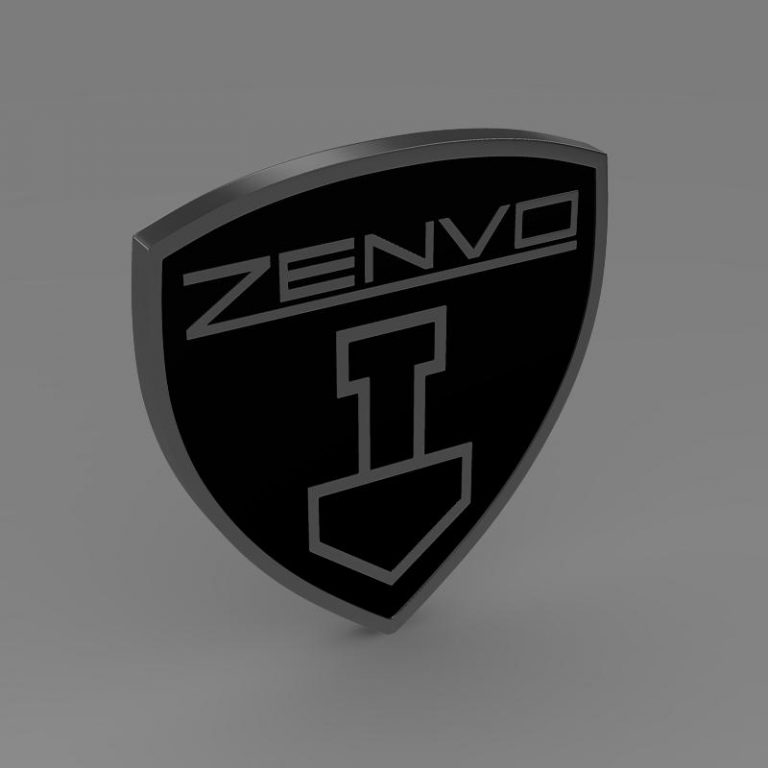 Zenvo Logo 3D Model - FlatPyramid