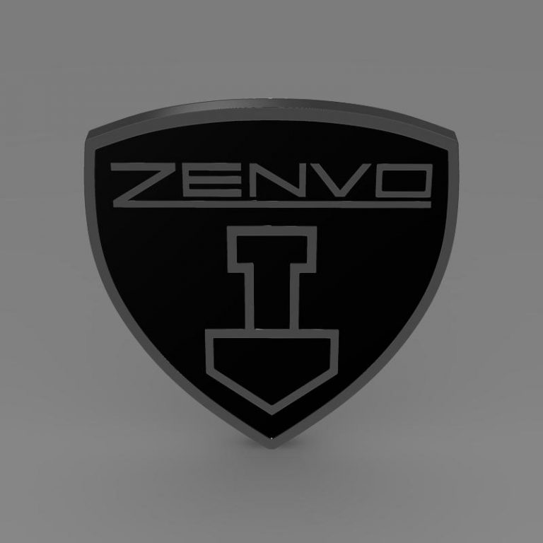 Zenvo Logo 3D Model - FlatPyramid