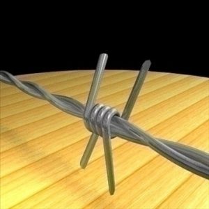 Barbed Wire Sections 3D Model - FlatPyramid