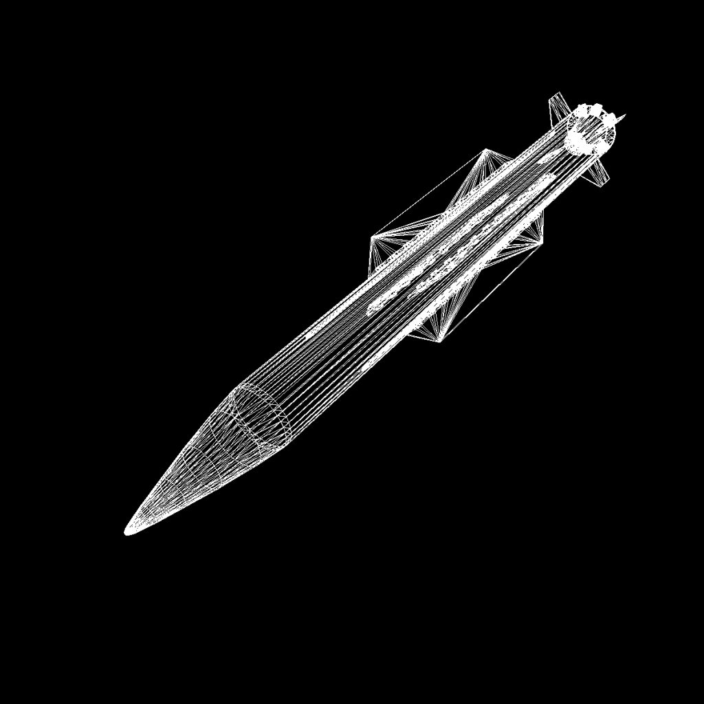 Chinese SY-400 Missile 3D Model - FlatPyramid