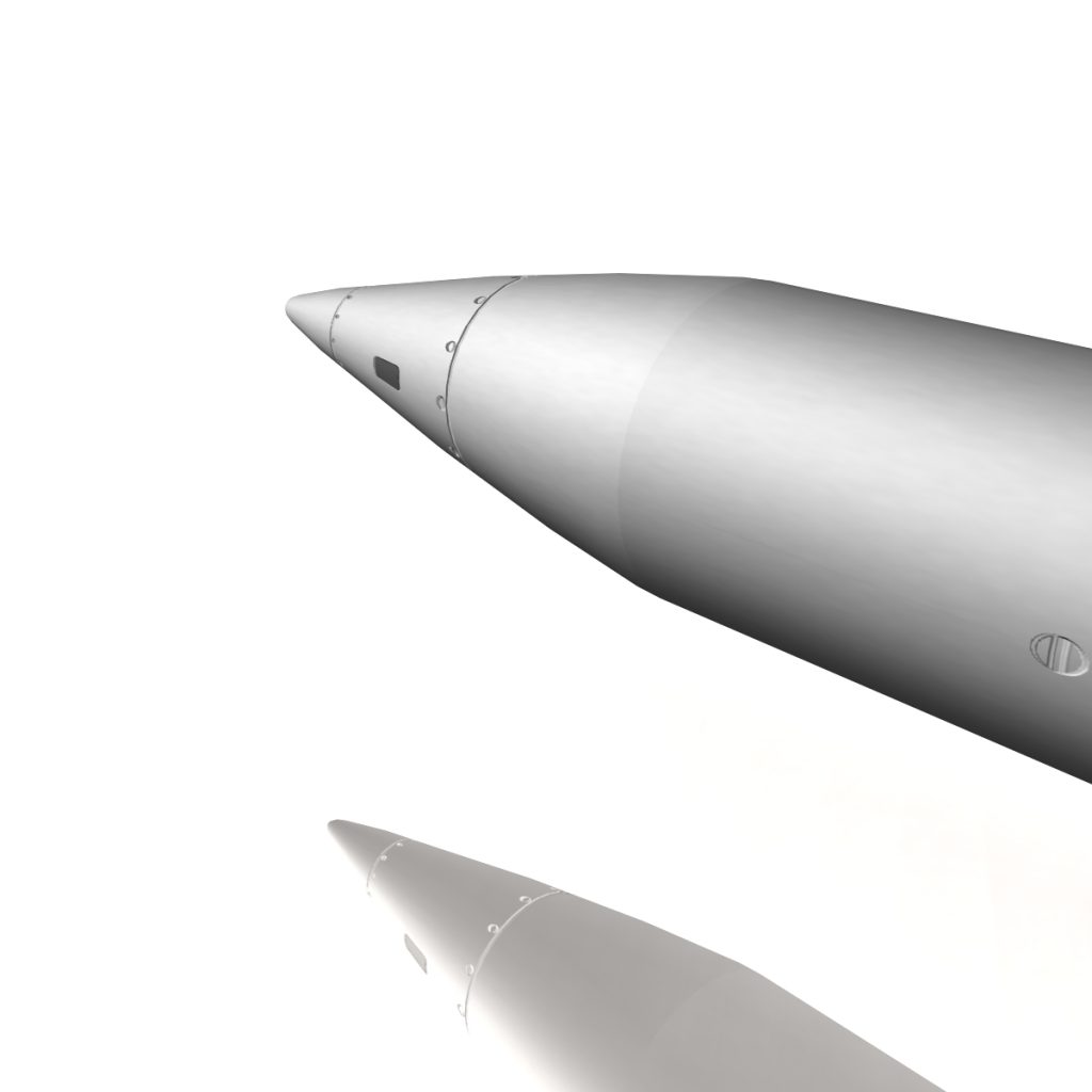 Chinese SY-400 Missile 3D Model - FlatPyramid