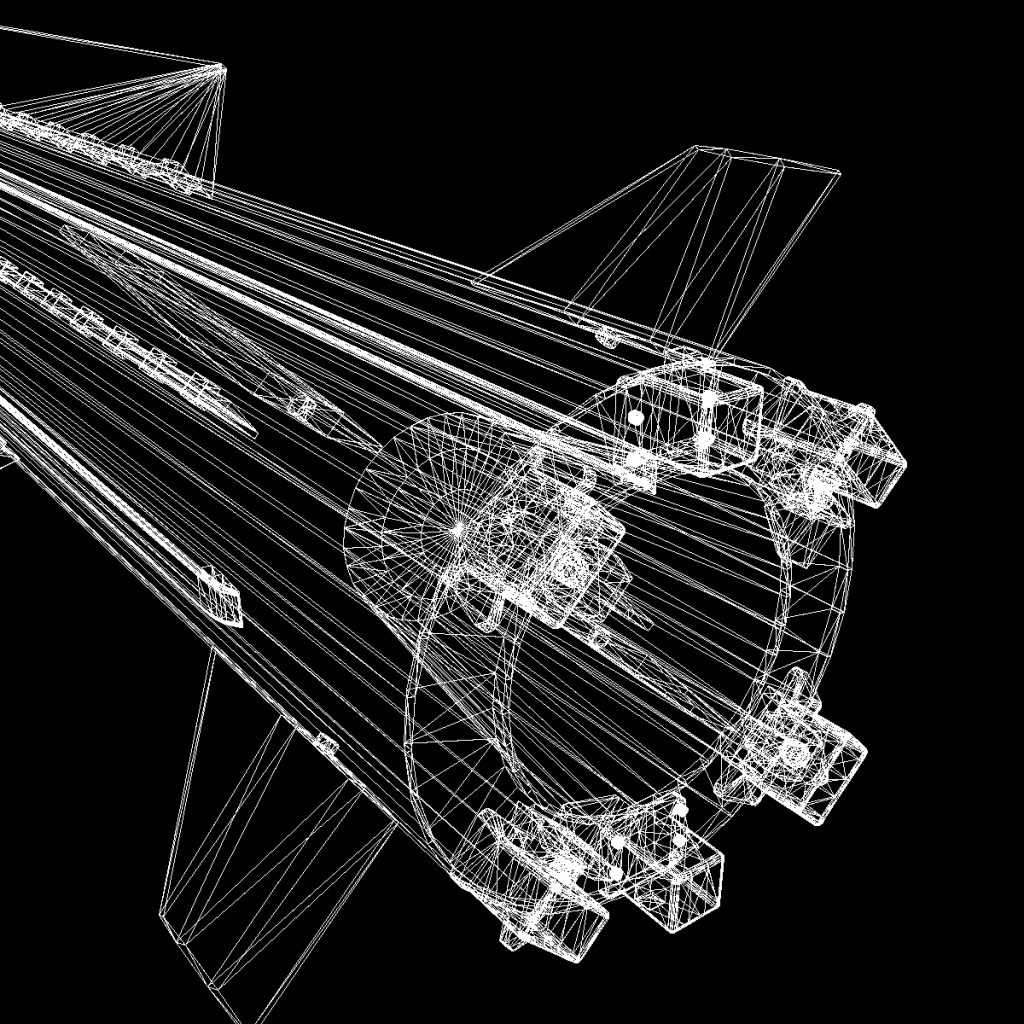 Chinese SY-400 Missile 3D Model - FlatPyramid