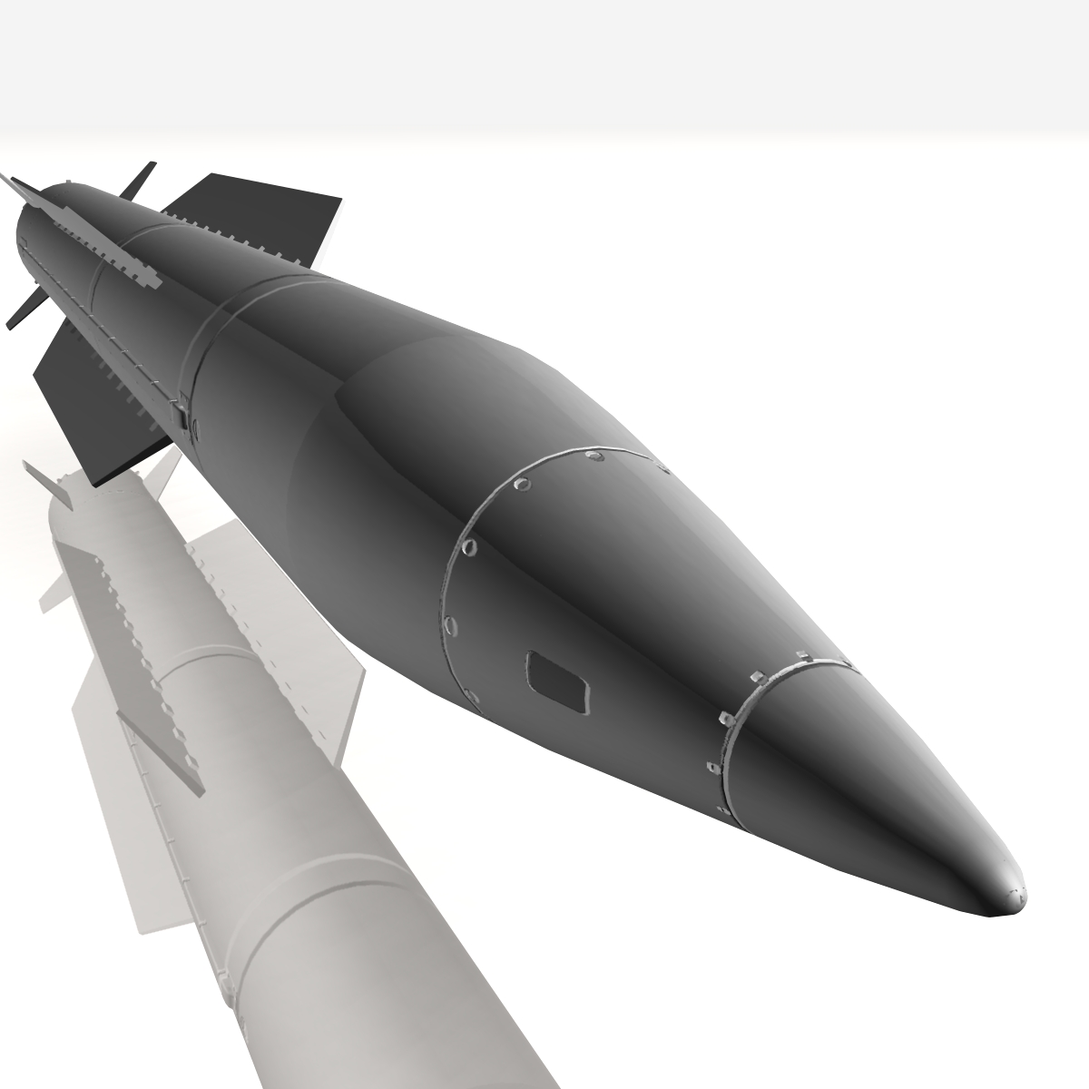 Chinese SY-400 Missile 3D Model - FlatPyramid