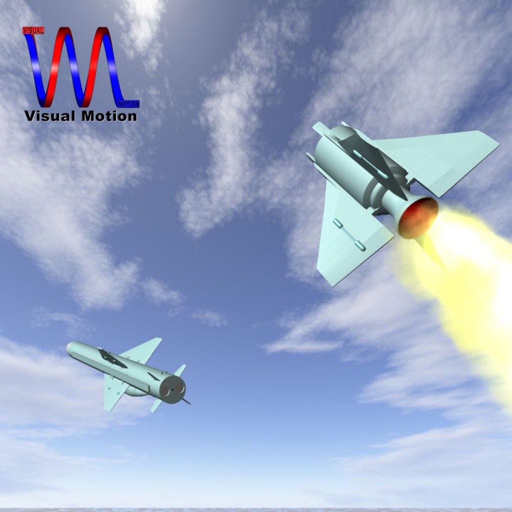 Iranian Qader Cruise Missile 3D Model - FlatPyramid