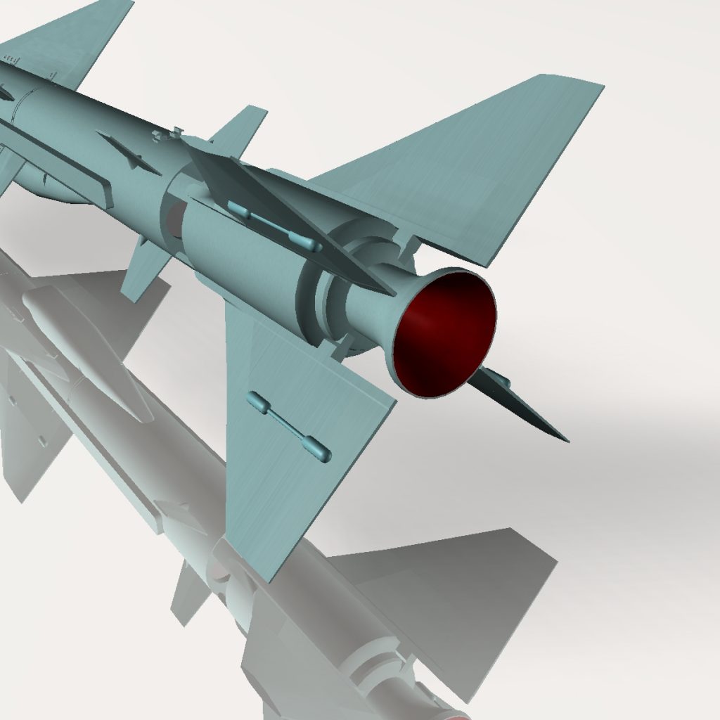 Iranian Qader Cruise Missile 3D Model - FlatPyramid