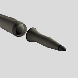 Iranian Simorgh Missile Concept 1 3D Model - FlatPyramid