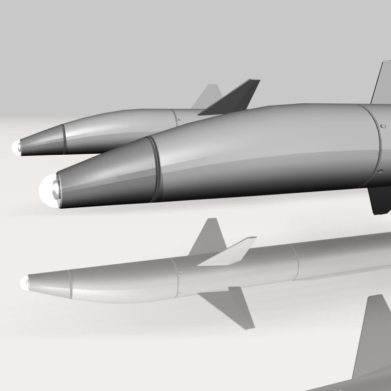Israeli Stunner Missile 3D Model - FlatPyramid