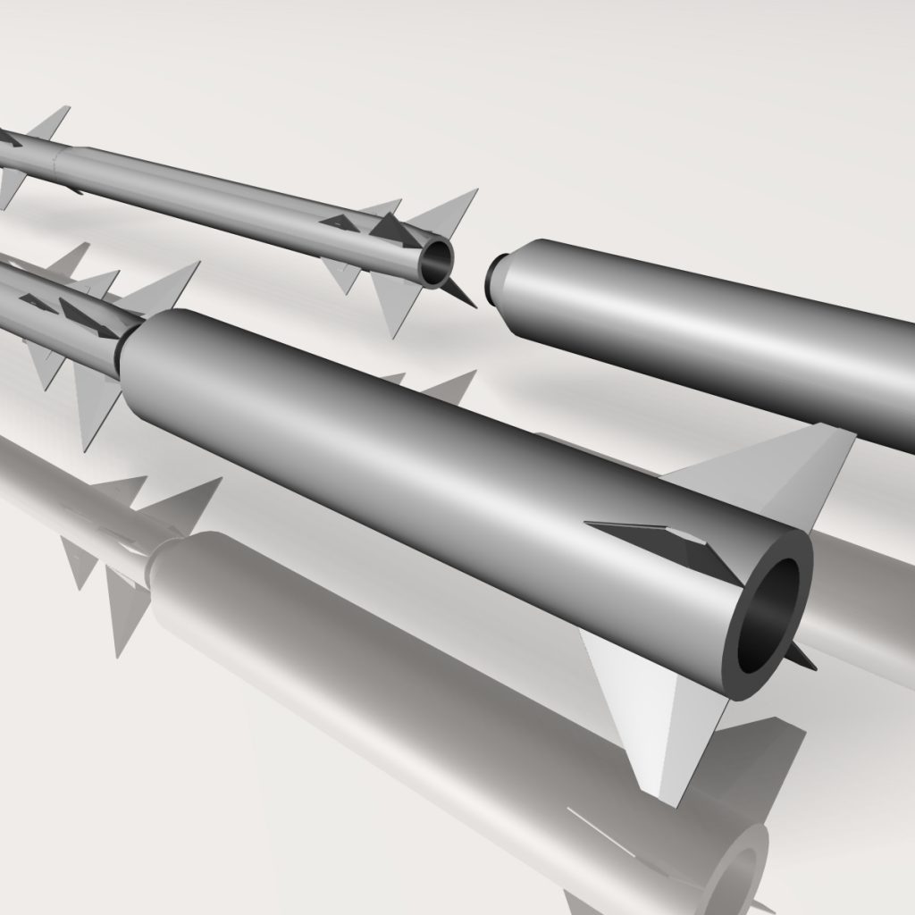 Israeli Stunner Missile 3D Model - FlatPyramid